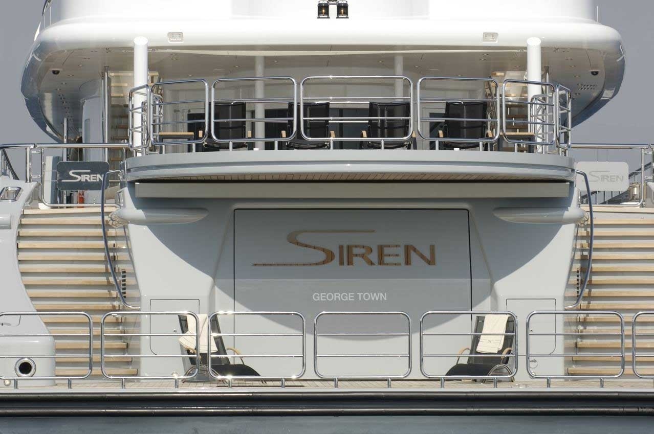 Yacht SIREN, Nobiskrug | CHARTERWORLD Luxury Superyacht Charters